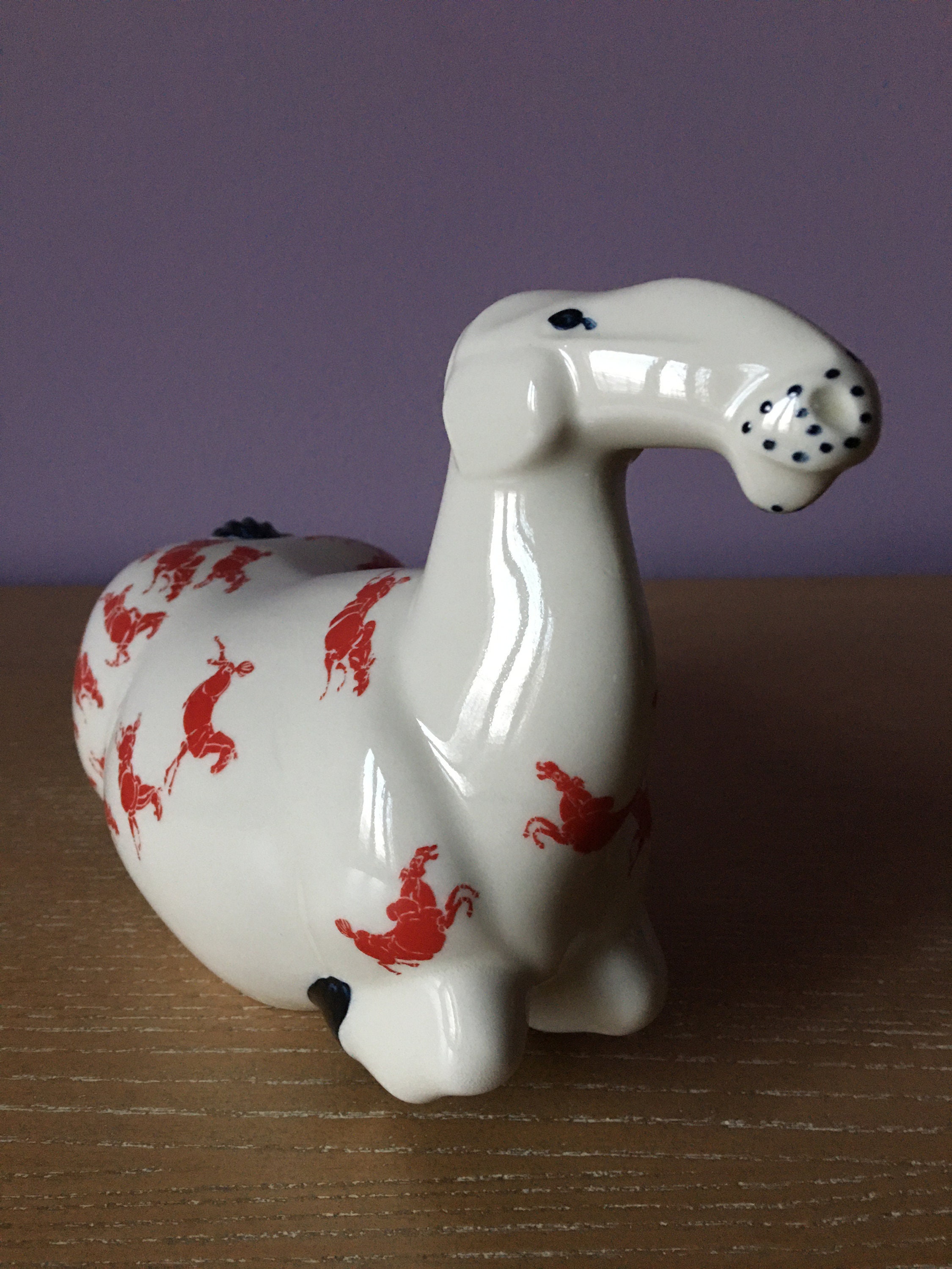 Paul Hoff Gustavsberg Art Pottery Tarzan Heavenly Horse 1970s Ceramic ...