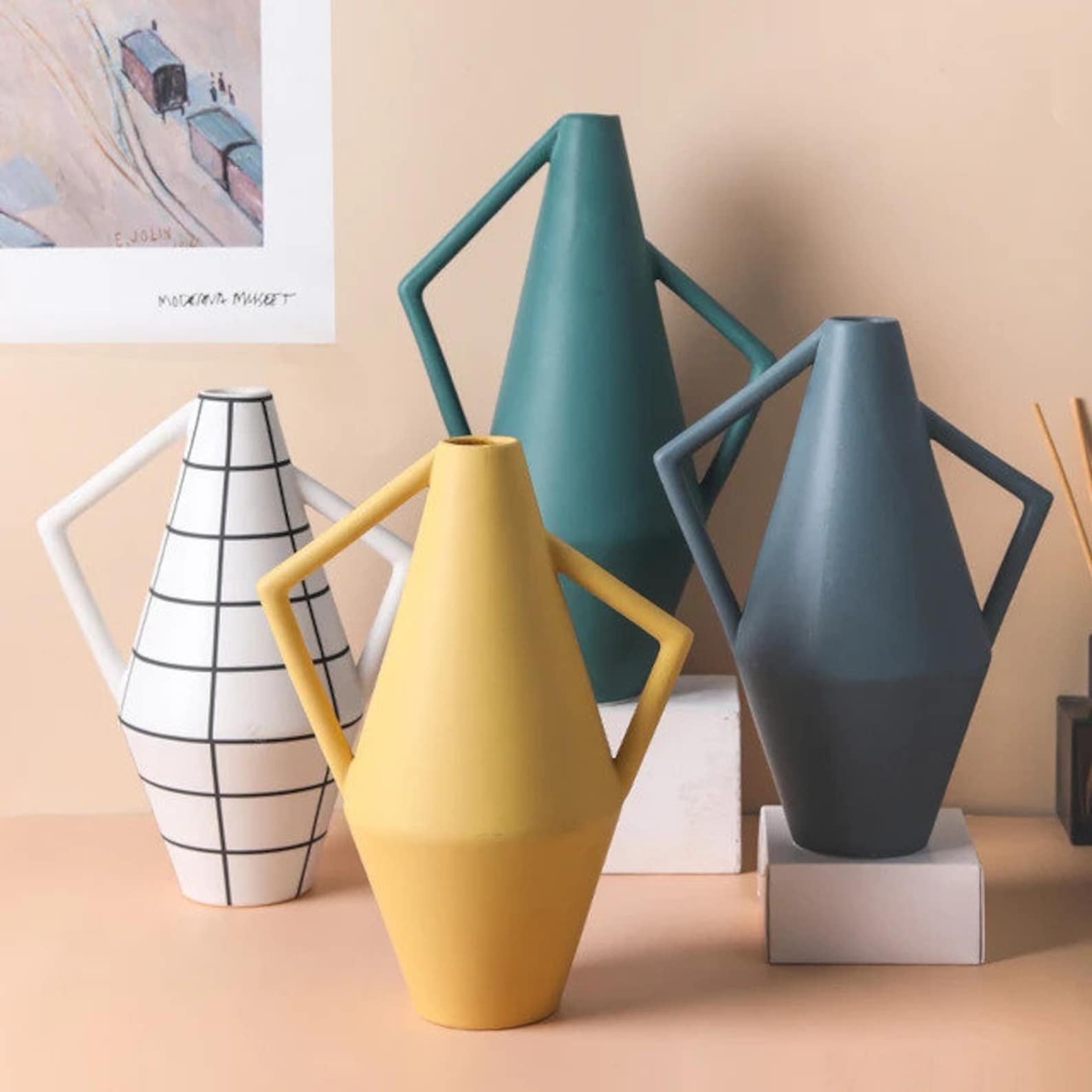 New Ceramic Art Studio Pottery Kora Vase by Studiopepe for Atipico ...