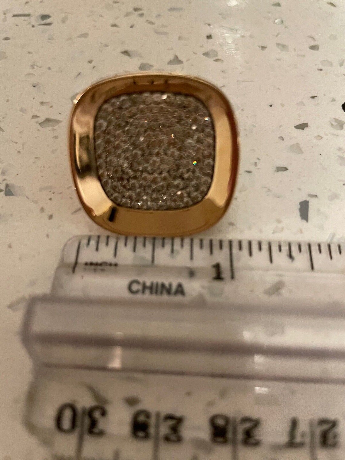 Roberto Coin 18K Rose Pink Gold Carnaby Street Colored Cognac Chocolate ...