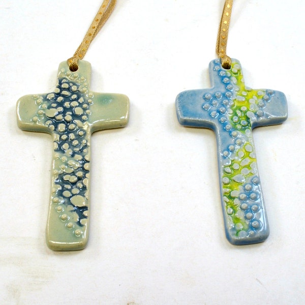 Pottery Cross - Etsy