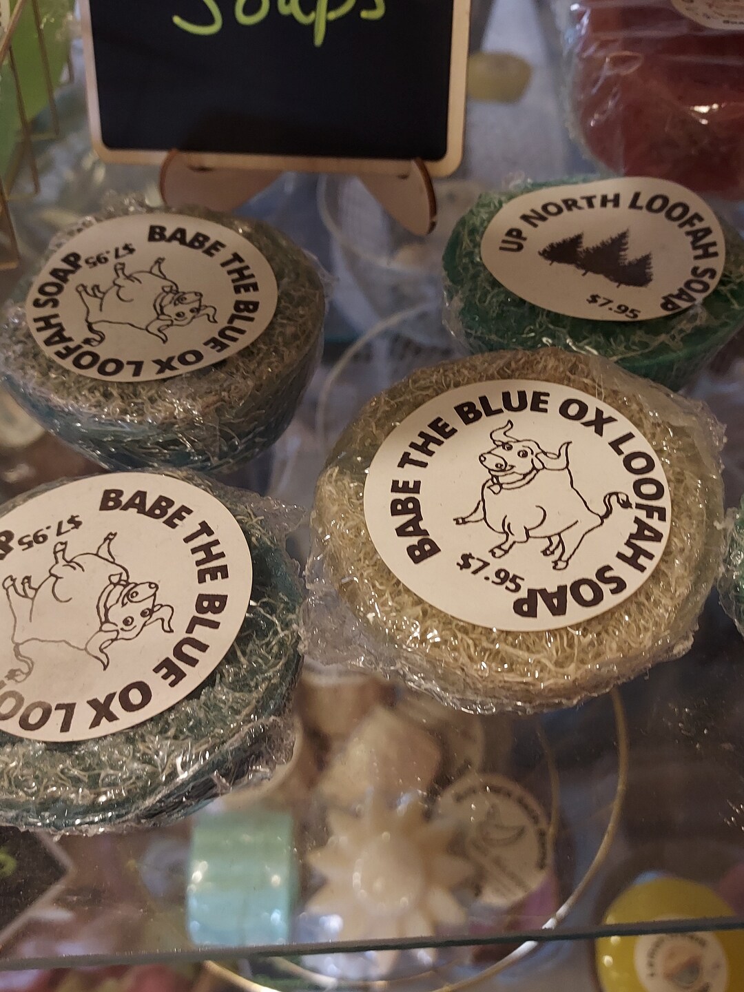 Loofah Soap Babe the Blue Ox Soap - Etsy