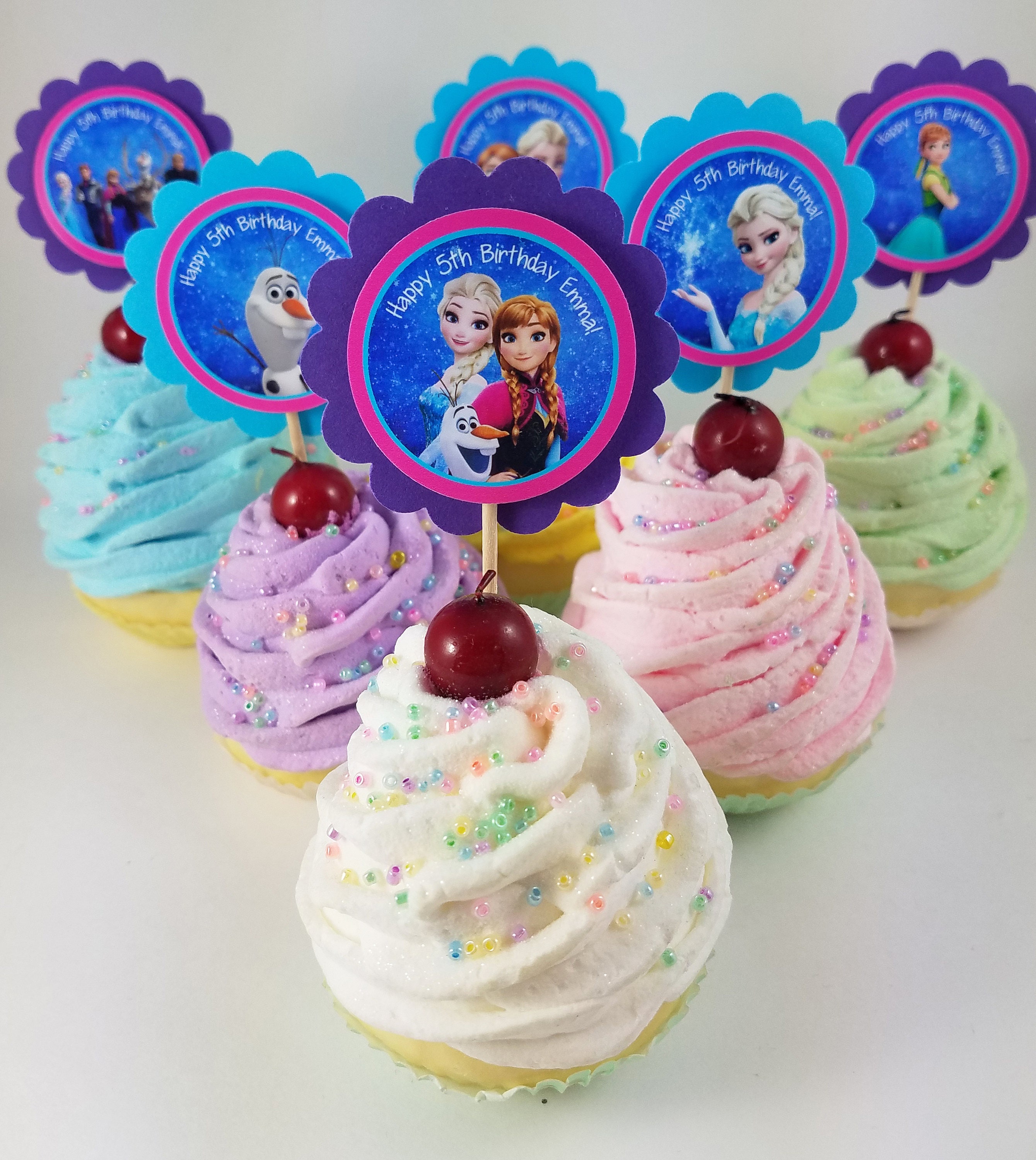 Frozen Movie Cupcakes
