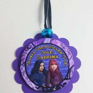 Personalized Disney's Descendants 2 Mal Evie Birthday Party Favor Bag ...