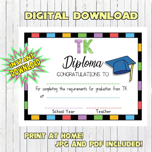 Diploma - Etsy