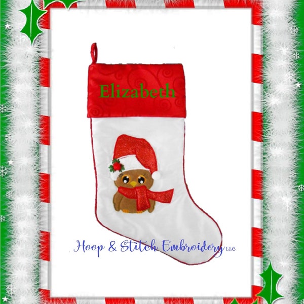 Owl Stocking - Etsy