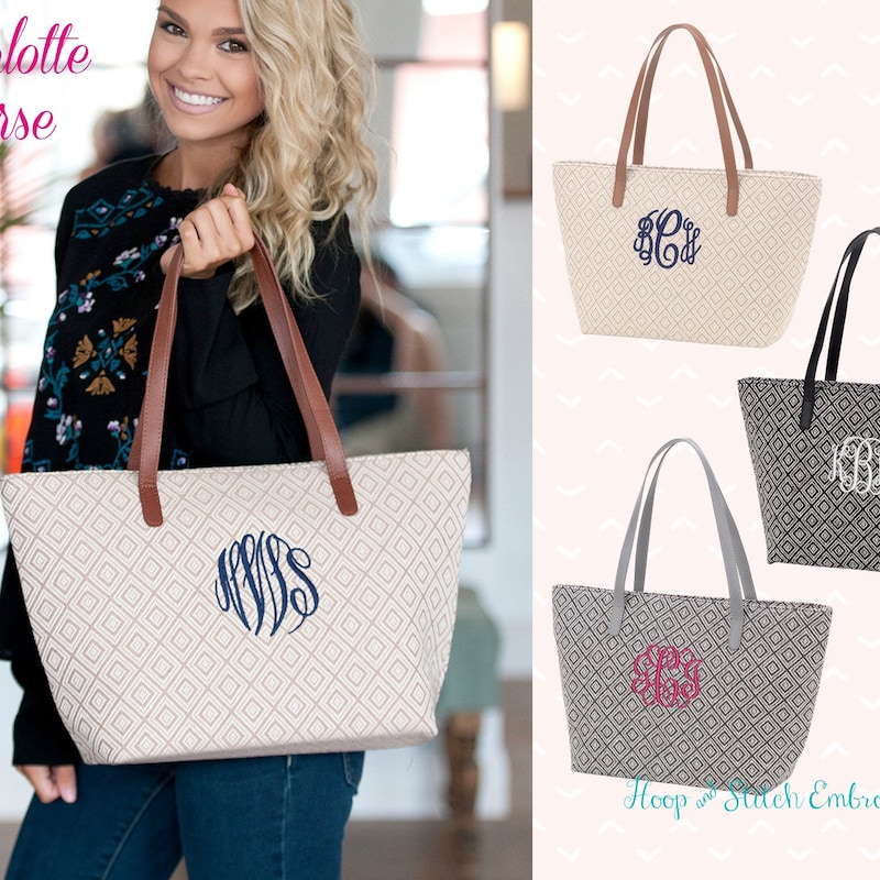 Monogrammed Purse - Etsy