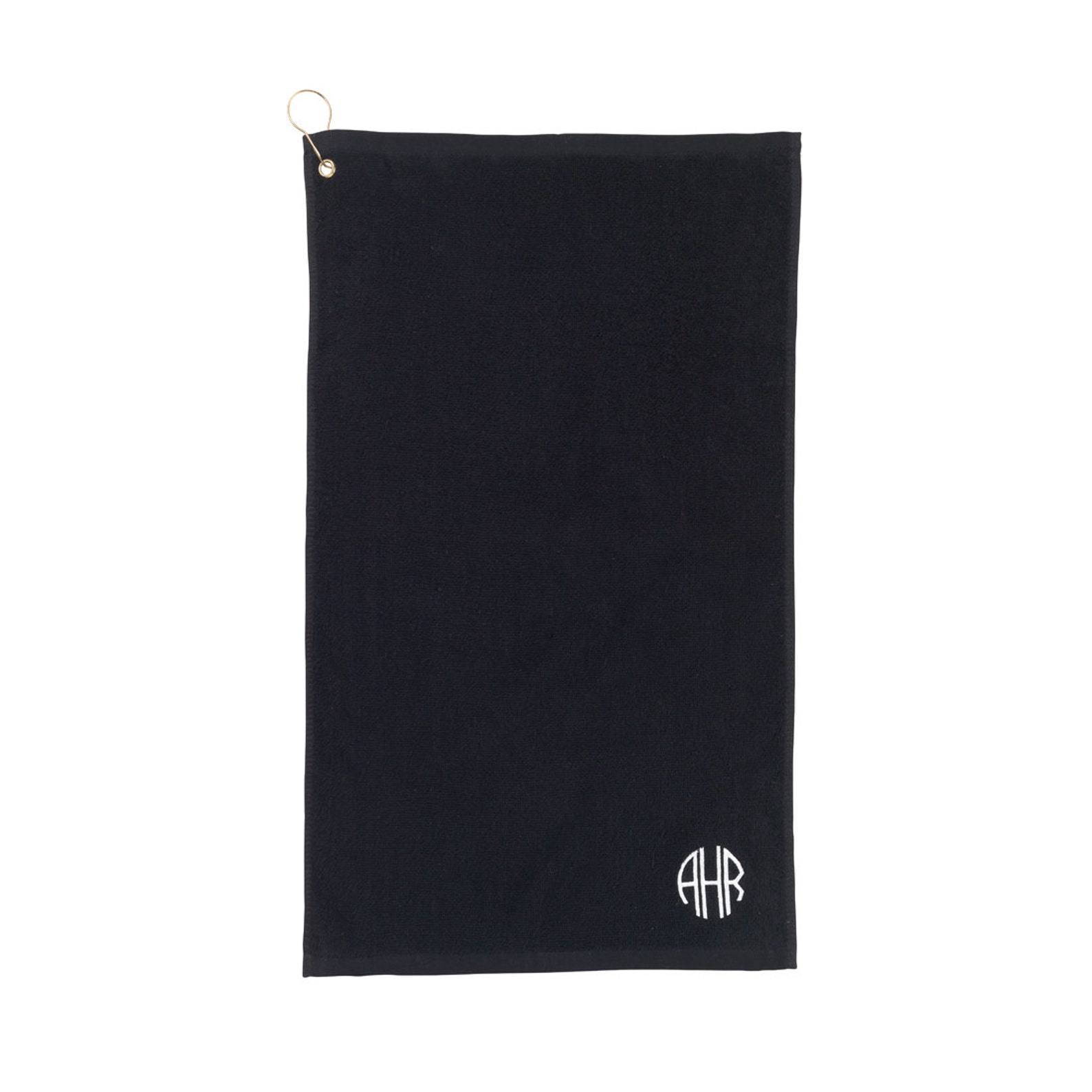 Golf Towel With Monogram Monogram Golf Towel Golf Towel With - Etsy