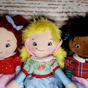 Personalized Mermaid Doll, Cubbies Rag Doll, Personalized Doll ...