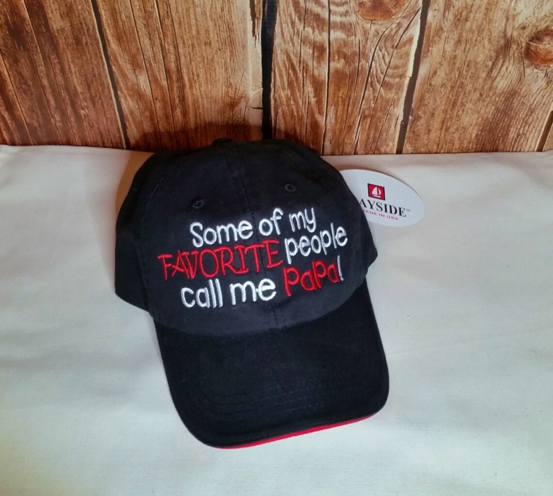 Grandpa Hat Dad Hat Favorite People Hat Great Dads Hat Hat - Etsy
