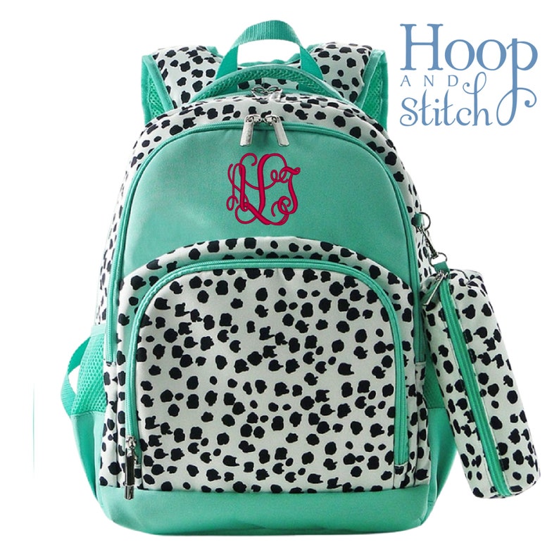 Kids Personalized Backpack Monogram Backpack Girls School - Etsy