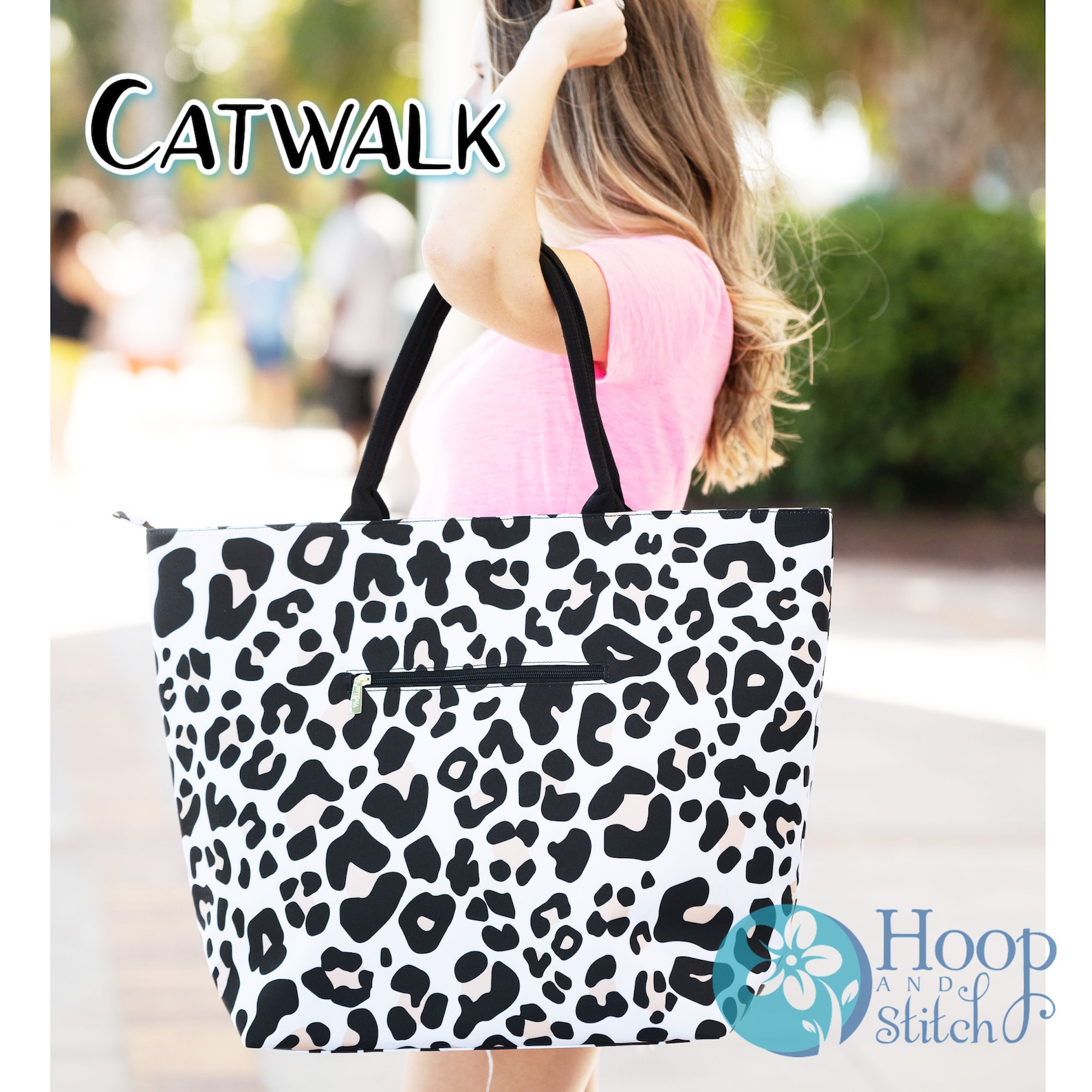 Beach Tote Viv & Lou® With Monogram, Monogram Beach Tote, Monogram ...
