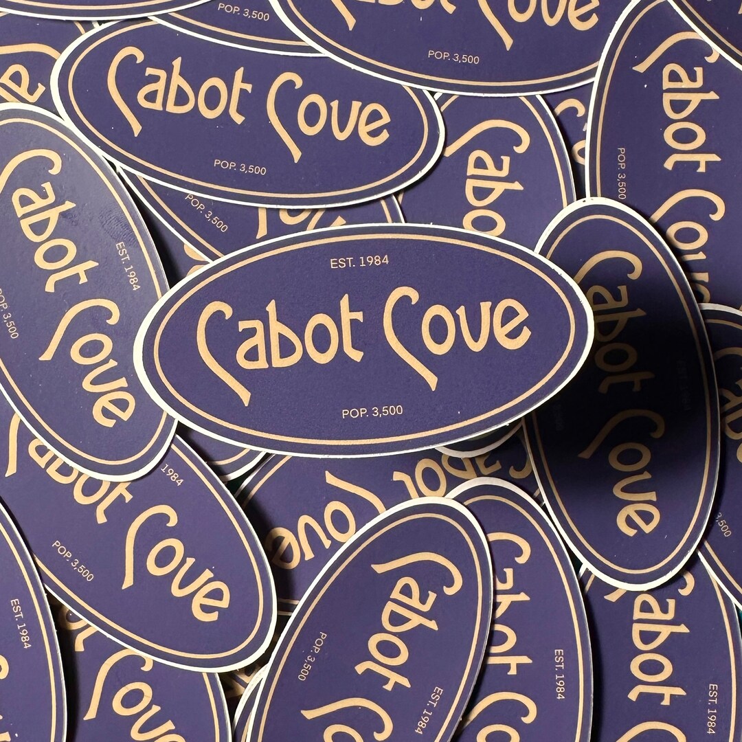 Cabot Cove Sticker - Etsy