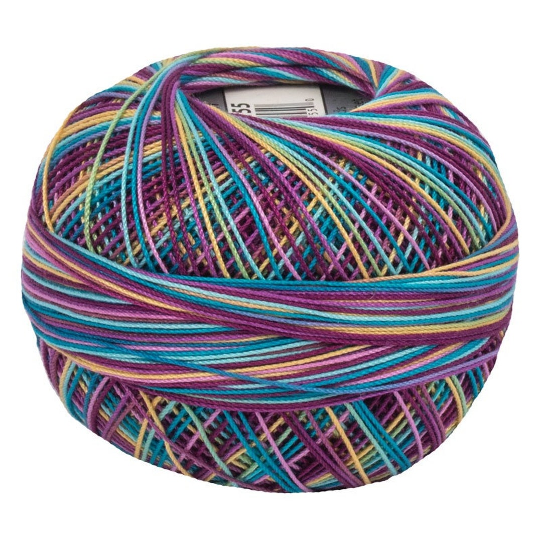 OCEAN SUNSET, Variegated Lizbeth Thread, Size 20, 20-155 - Etsy