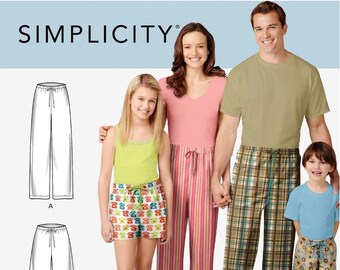 Pajama Pants Pattern | Etsy