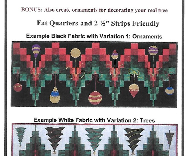 Dec La Table Bargello Quilt-as-you-go Table Runners, Quilt Pattern ...