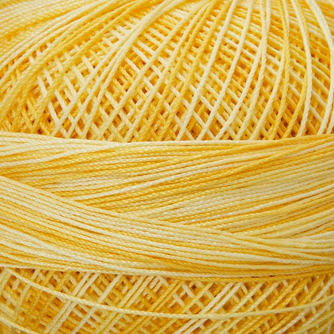 Lizbeth Tatting Thread, Variegated, PINEAPPLE PARFAIT, #20-170, Size 20 ...