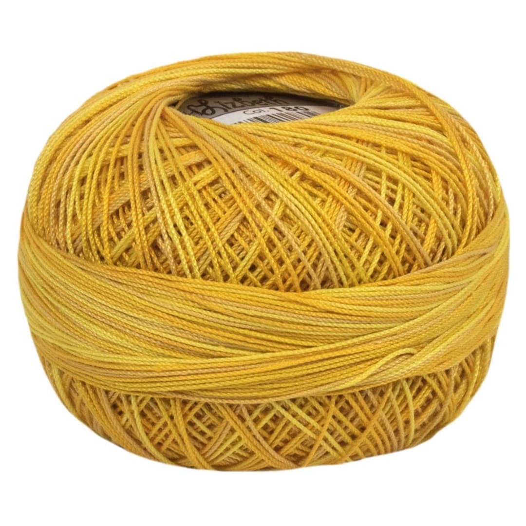 Lizbeth Thread, HONEY DRIZZLE, #20-180, Variegated Thread Size 20 - Etsy