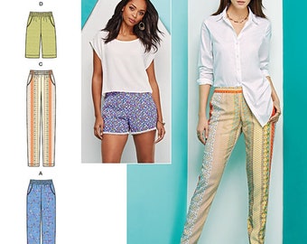 Simplicity Sewing Pattern 1165 Misses' Pull-on Pants Long - Etsy