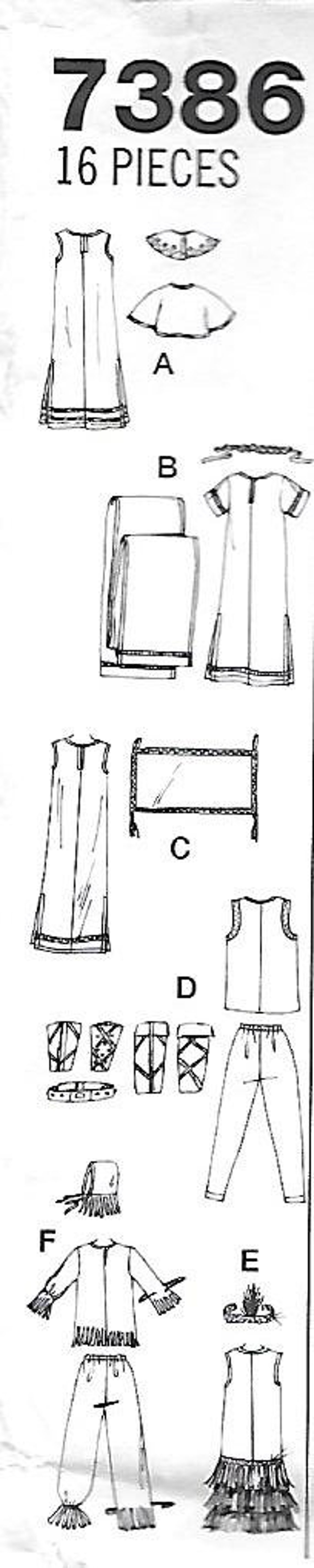 Children's Costumes Caesar Cleopatra Flapper Scarecrow - Etsy