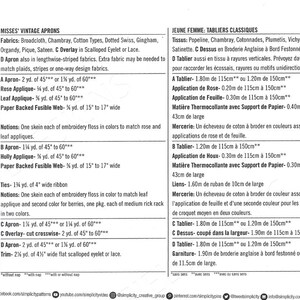 Misses' Vintage APRONS Simplicity Pattern 8814 / R10387 - Etsy