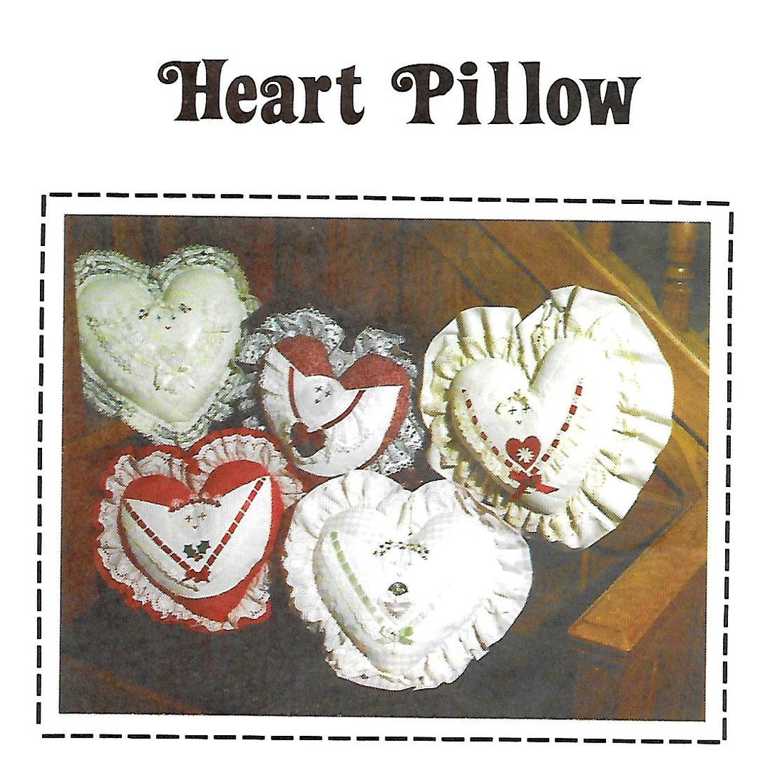 HEART PILLOWS, Tooth Fairy, Angel, Sachet, Vintage Sewing Pattern With ...