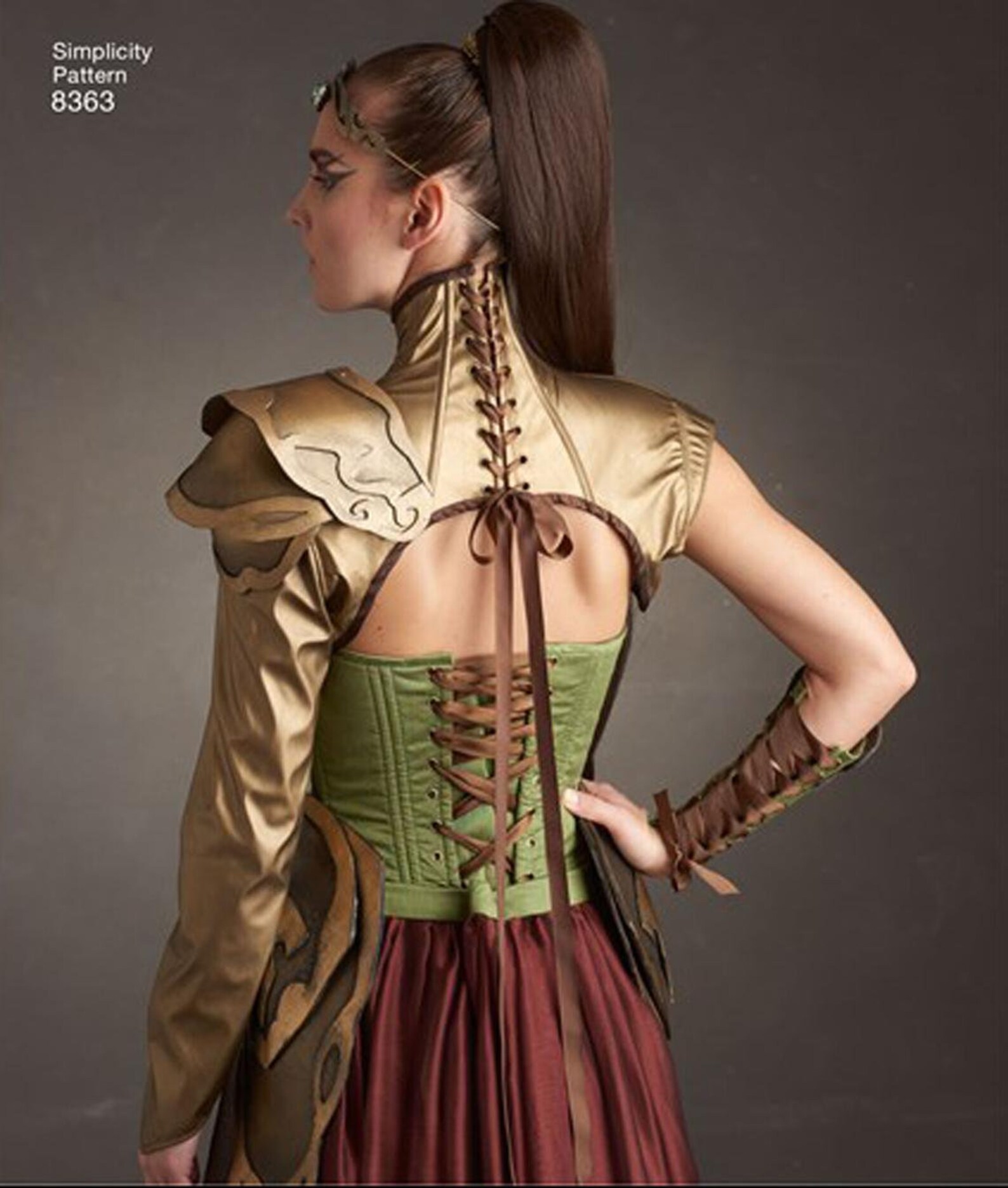 WARRIOR Fantasy Ranger Costume Sewing Pattern by Simplicity | Etsy