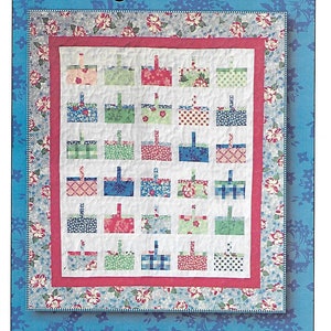 BITTY BASKETS, Charm Pack Friendly Quilt Pattern, Pine Mountain Designs ...