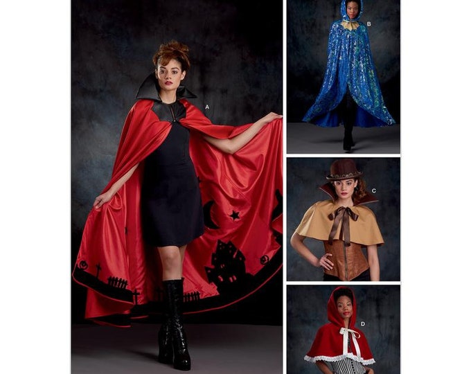 Cute Childs Capes and Hats Costume, Easy Sewing Patern, Simplicity ...