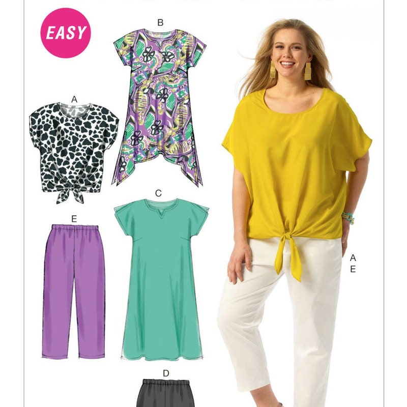 Plus Size Tunic Patterns - Etsy