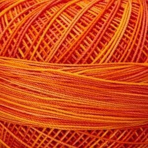 Lizbeth Tatting Thread, Orange Crush #20-183, Variegated, Size 20 - Etsy