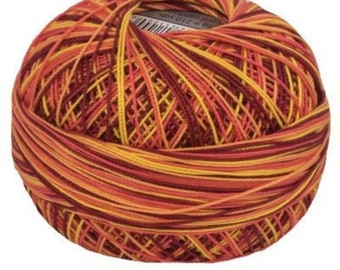 Lizbeth Tatting Thread, Variegated, PINEAPPLE PARFAIT, #20-170, Size 20 ...
