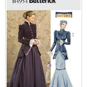 Misses Victorian Skirt Jacket Costume, Early 20th Century Ladies ...