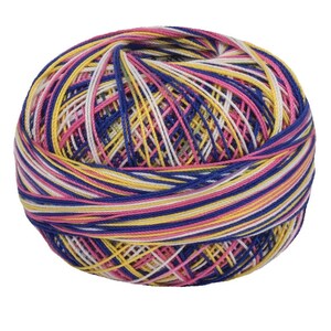 Lizbeth Tatting Thread, Variegated Tutti Frutti, Size 20 - Etsy