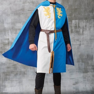 Unisex Tabards, Capes and Heraldic Shields, Easy Sewing Pattern ...