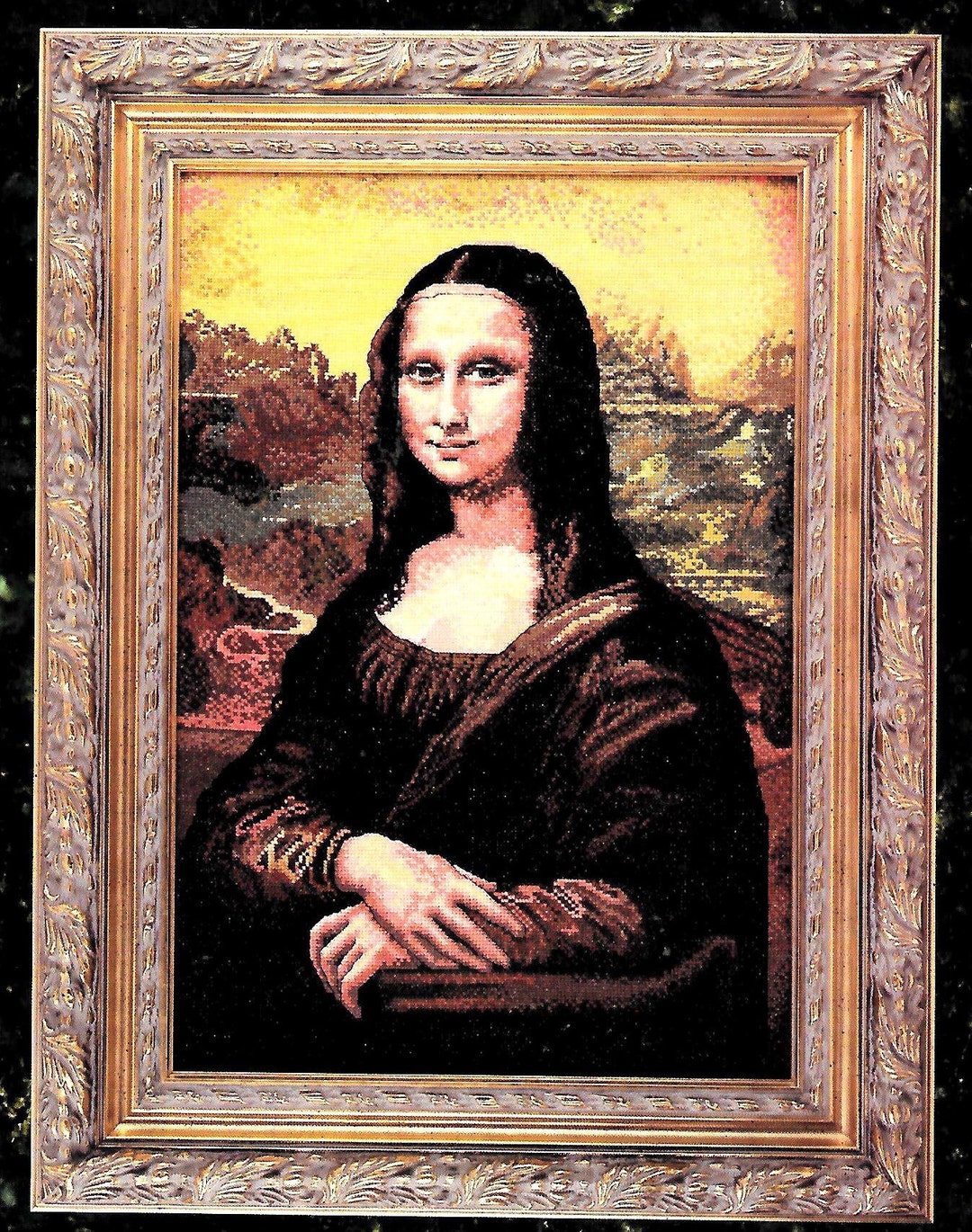 MONA LISA, Leonardo Da Vinci, Cross My Heart Cross Stitch Booklet ...