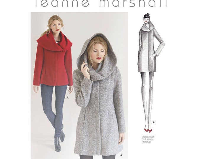 Lined Coat or Jacket, Sewing Pattern by Leanne Marshall for Simplicity ...