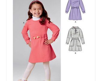 Girls DRESSES, Tweens Easy Sewing Pattern, New Look N6727, Girls Size 3 ...