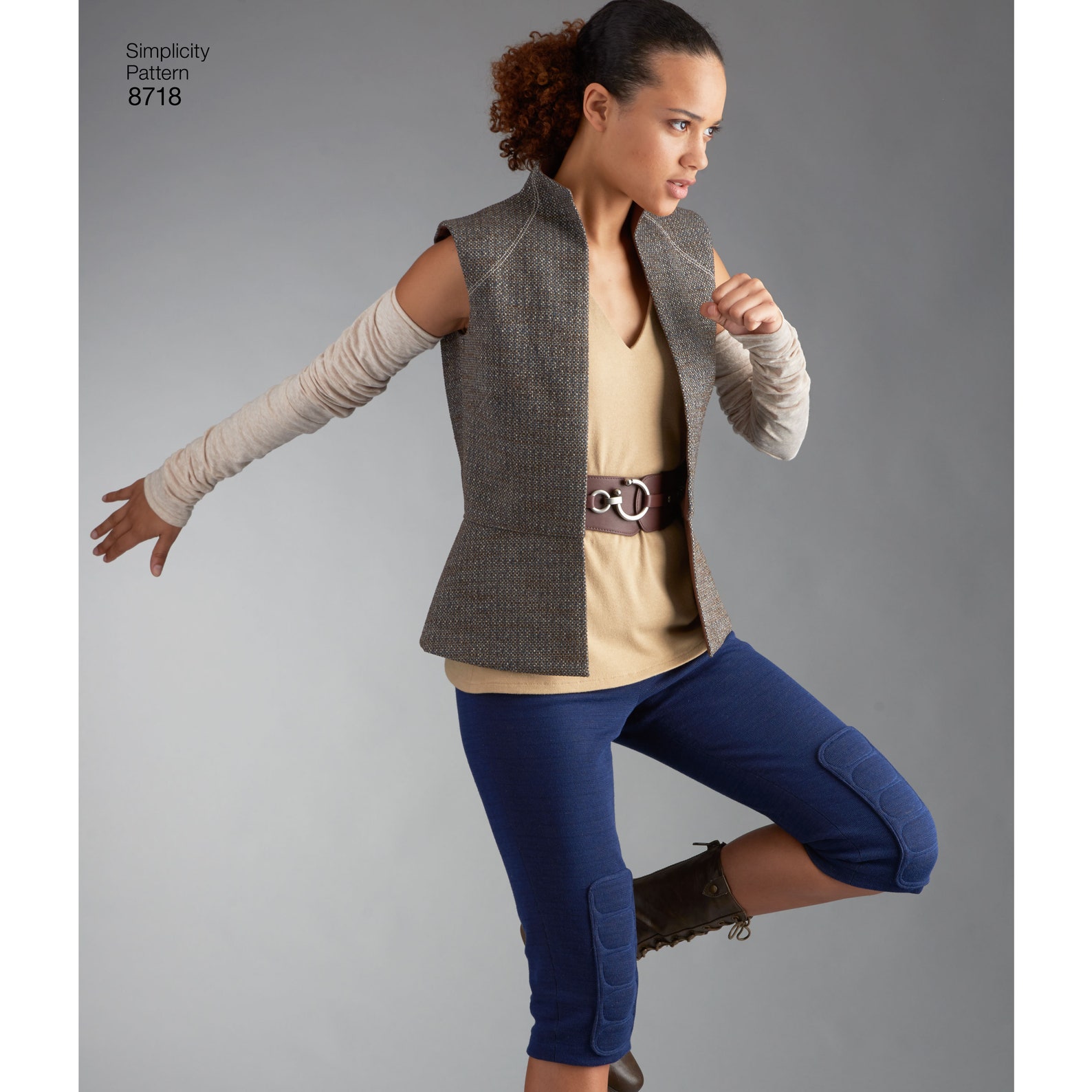 Simplicity 8718 Misses' WARRIOR Costume Sewing Pattern | Etsy