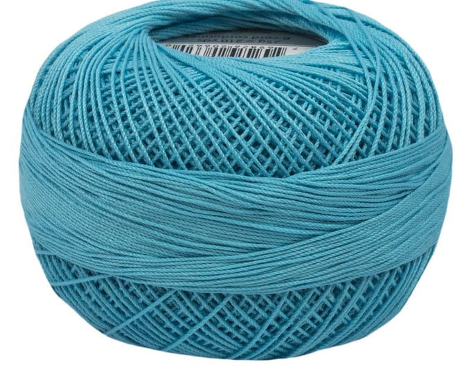 Lizbeth Tatting Thread, TURQUOISE LIGHT, Color 662, Size 20 - Etsy