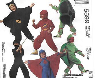 Ninja Costume Sewing Pattern | Etsy