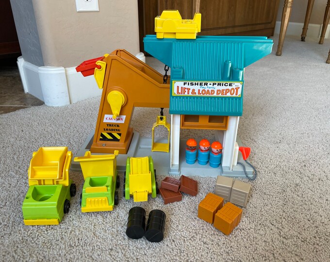 Fisher Price Lift & Load Depot #944 - Etsy