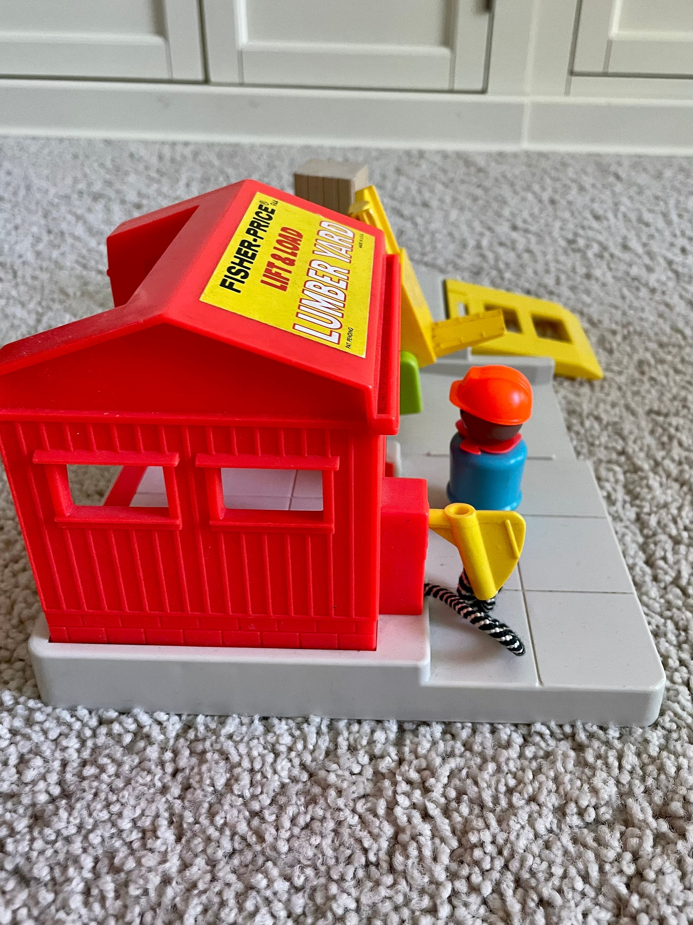 Fisher Price Lift and Load Lumber Yard 944 - Etsy