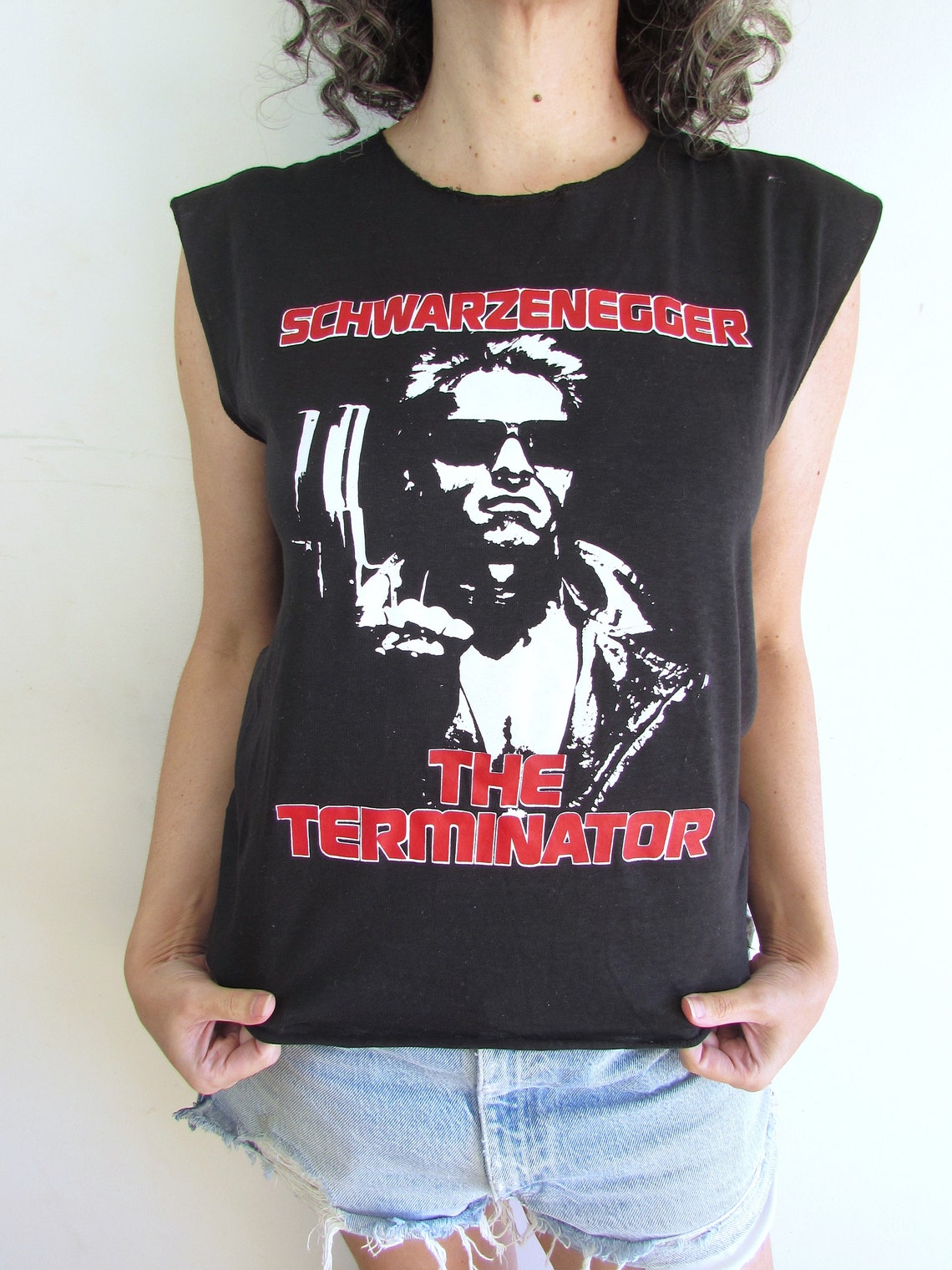 Vintage 80s Arnold Schwarzenegger Terminator Thorn EMI Video Movie ...