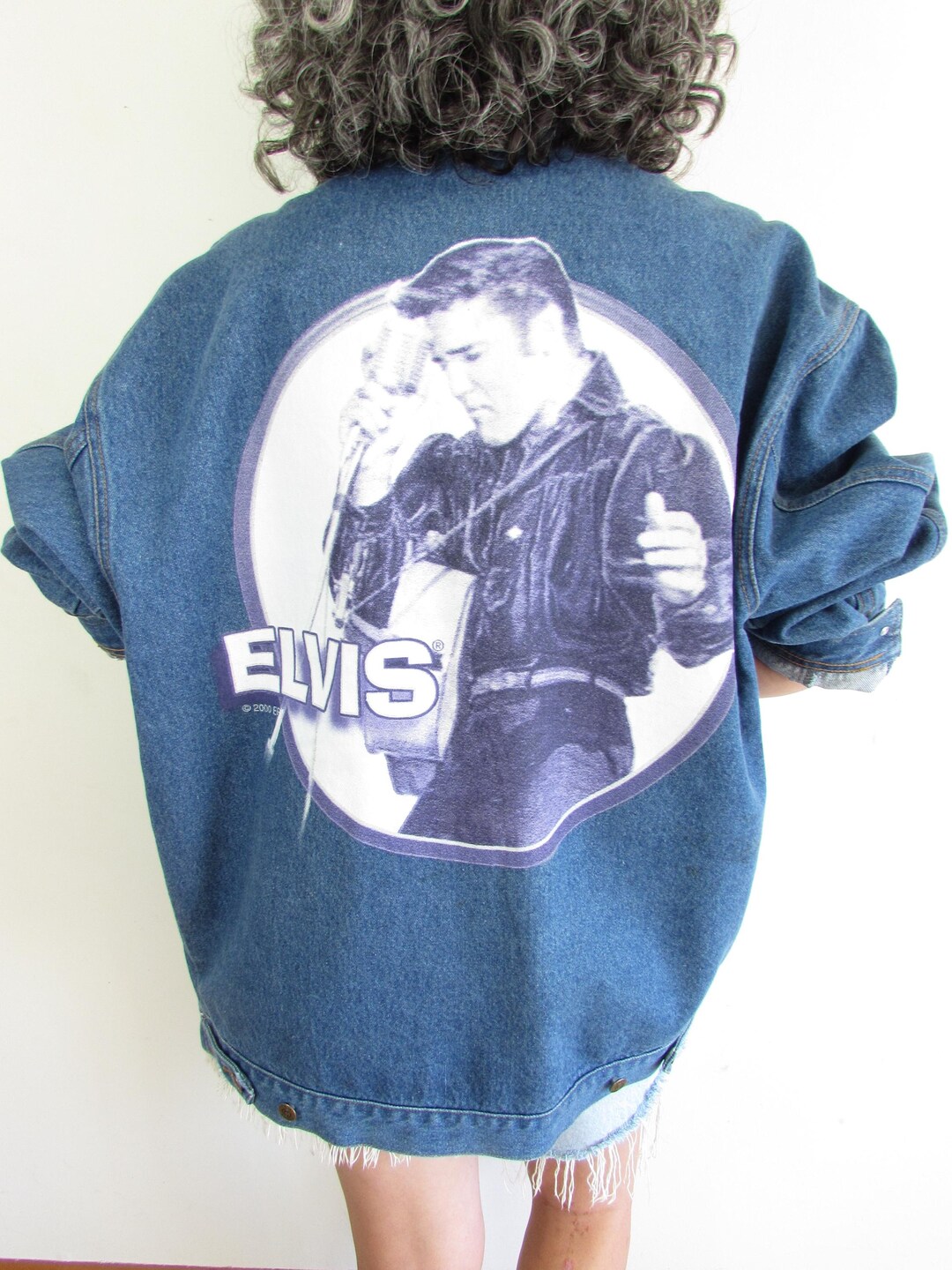 Vintage 2000 Elvis First Choice Denim Jacket XL XXL - Etsy