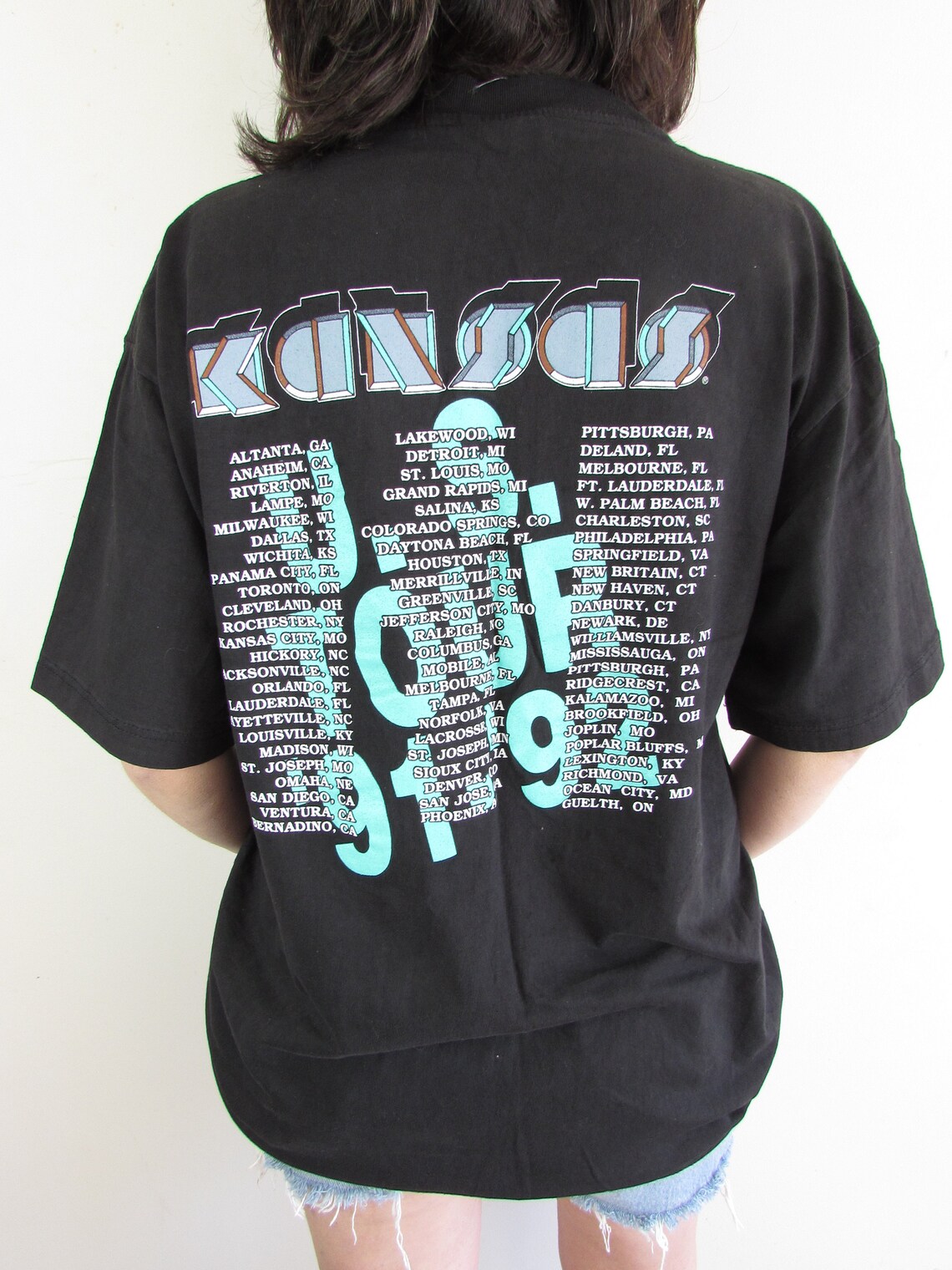 Vintage Kansas Band T Shirt 1991 1992 US Tour Concert Rock and - Etsy