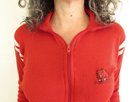 Vintage 1970s 1980s Red University of Arkansas Razorb… - Gem