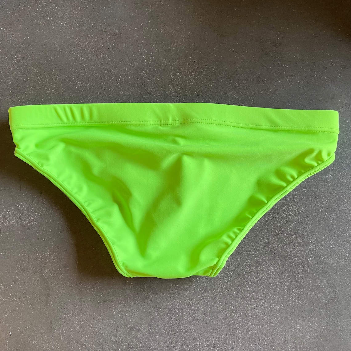 Men's Electric Lime Neon Swim Brief, Men's Swim Brief - Etsy