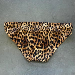 Men's Cheetah Swim Briefs - Etsy
