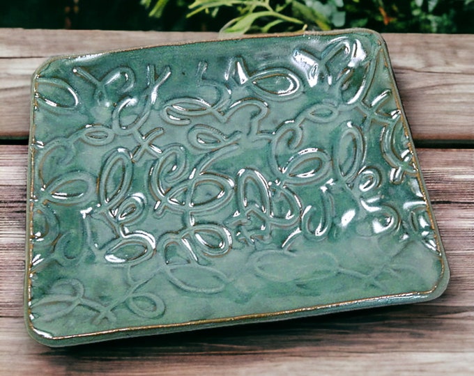 Ceramic Dish, Handmade Ceramic Plate, Kitchen Essentials, Functional ...