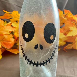 Halloween Wine Bottle “mr. Skeleton” With Cork Lights - Etsy